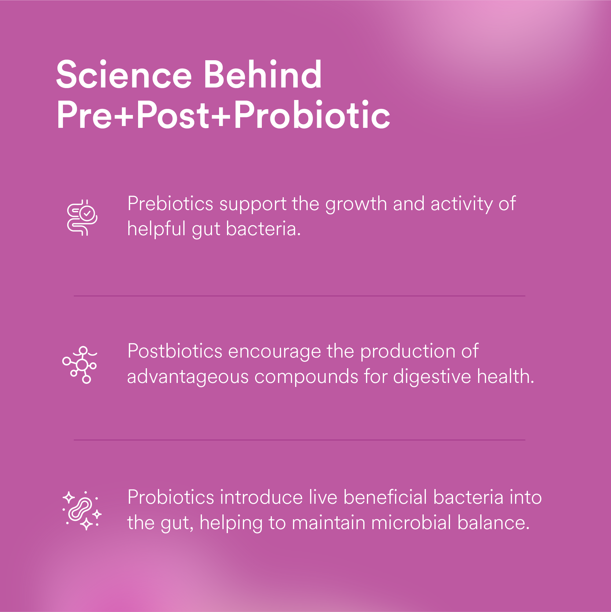 Nutrie Pre+Post+Probiotic Gummies 60pcs (Digestive Health Supplement)